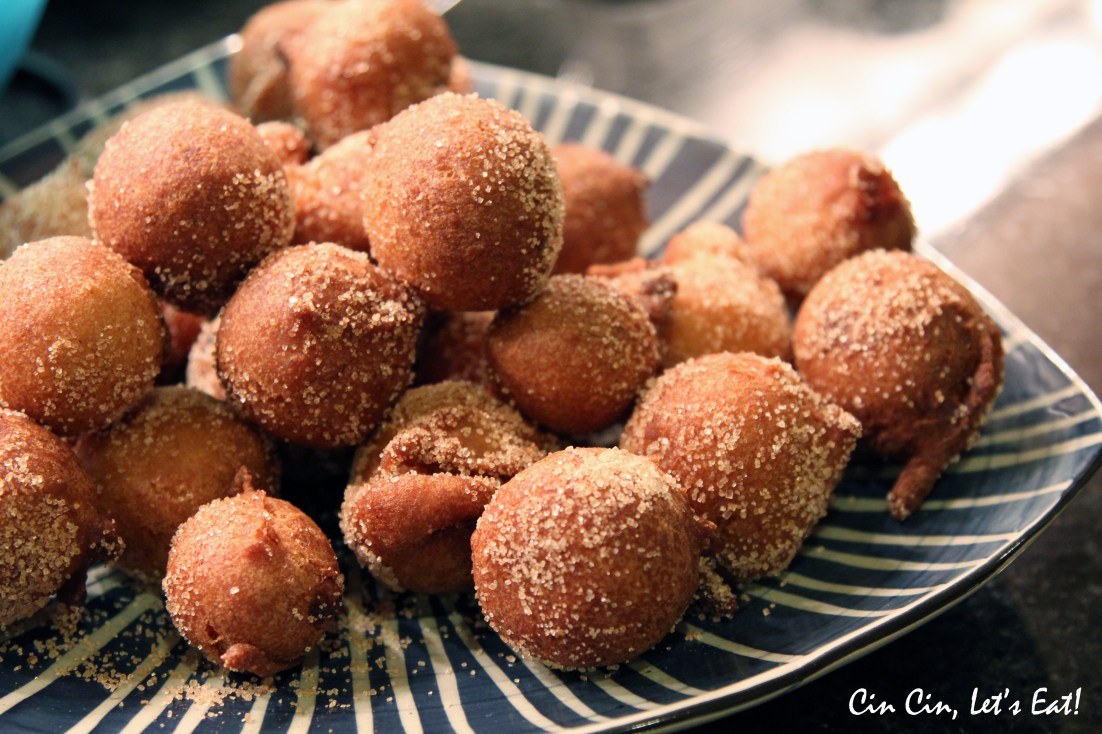 Mini Banana Beignets [recipe] – Cin Cin, Let's Eat!